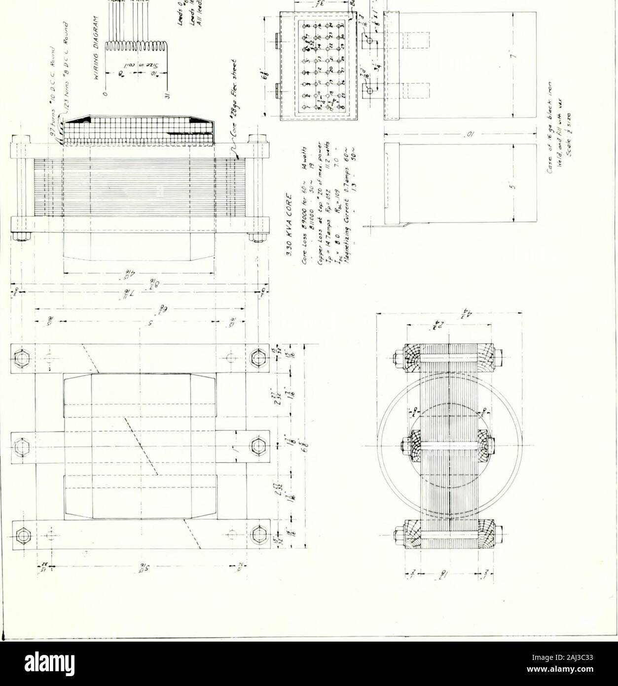The adaptation of the multi-tapped auto transformer to dimming of ...
