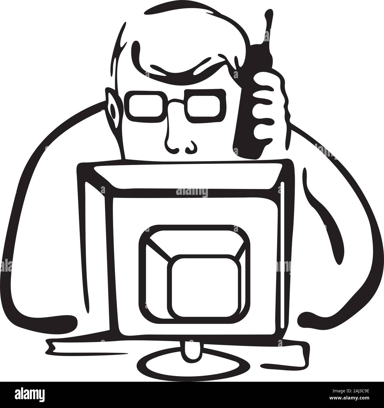 Black market in front Stock Vector Images - Alamy