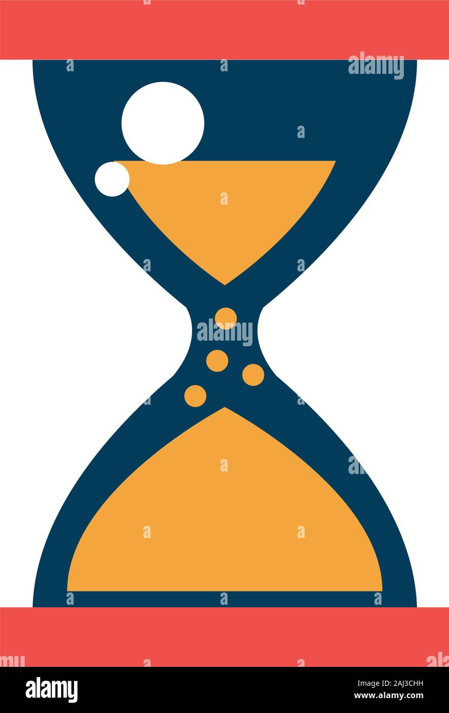 sand hourglass device isolated icon Stock Vector Image & Art - Alamy