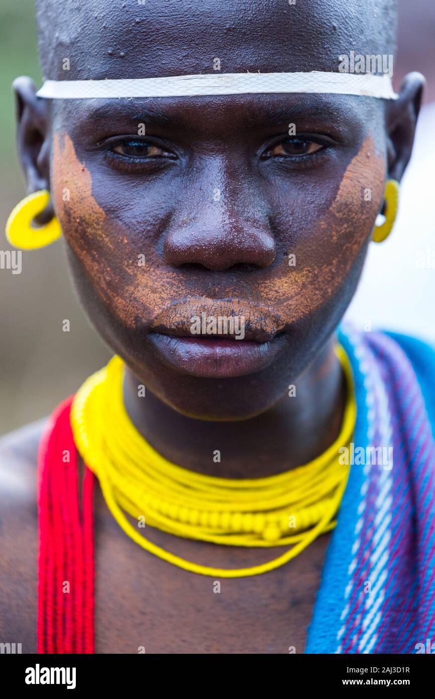 Mursi people, Omo valley, Naciones, Ethiopia, Africa Stock Photo - Alamy
