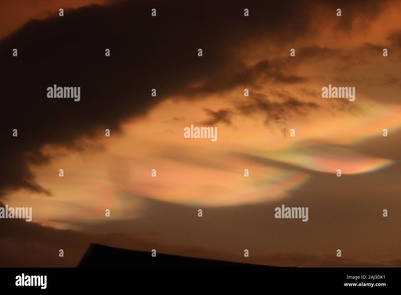 Nacreous clouds hi-res stock photography and images - Alamy