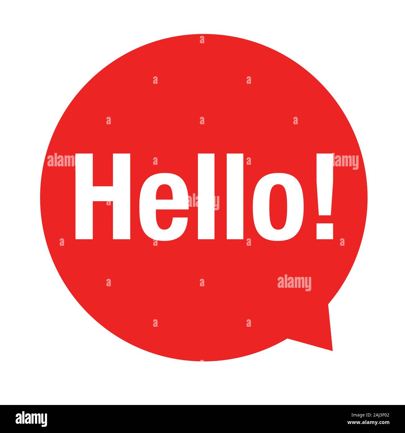 Text bubble person icon Cut Out Stock Images & Pictures - Alamy