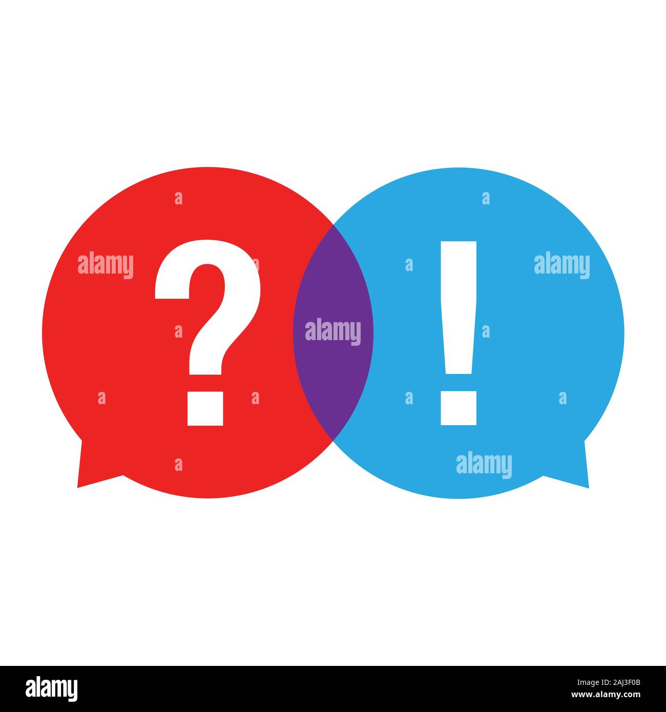 Question and Answer communication concept Stock Vector Image & Art - Alamy