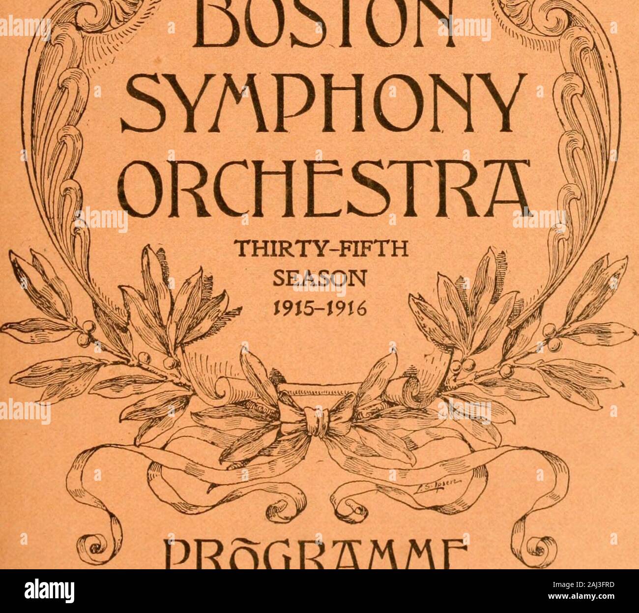 Programme . ae BOSTON SYAPHONY. PR5GR2W1E |12| MUSIC is the true ...