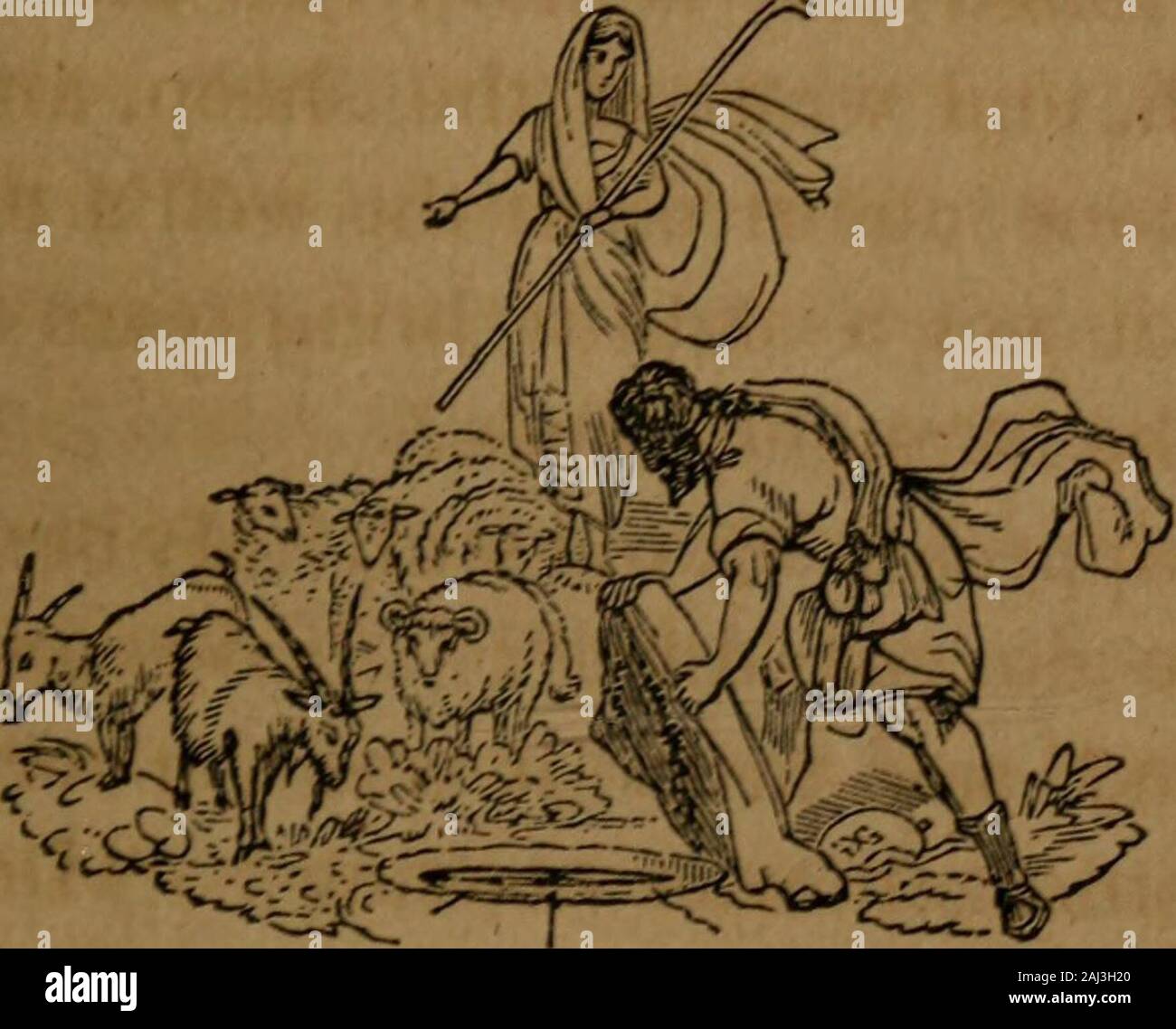 Jacob rachel at the well hi-res stock photography and images - Alamy