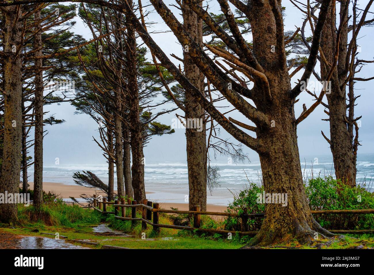 Raining on the beach hi-res stock photography and images - Alamy