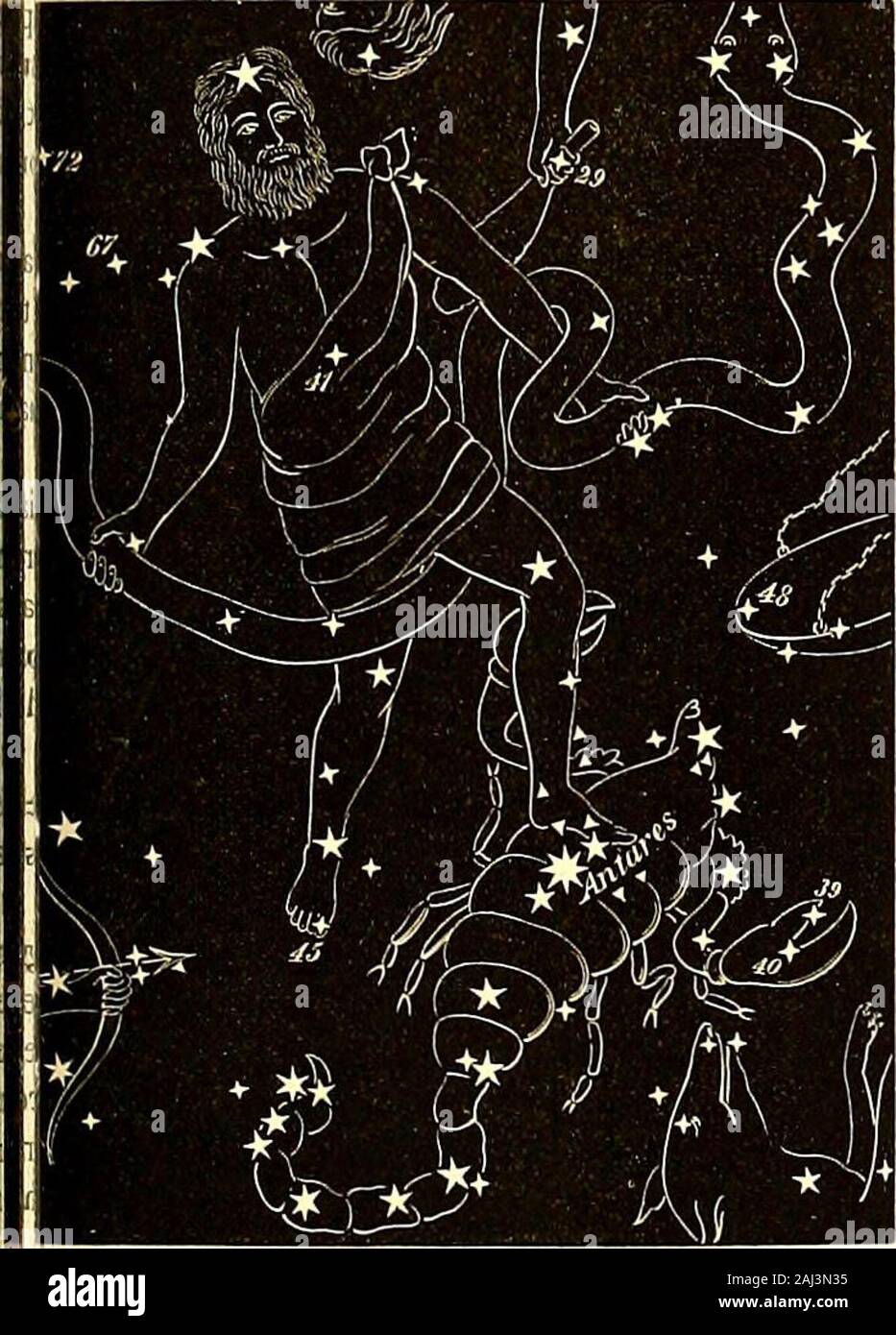 Antares constellation st nicholas hi-res stock photography and images ...