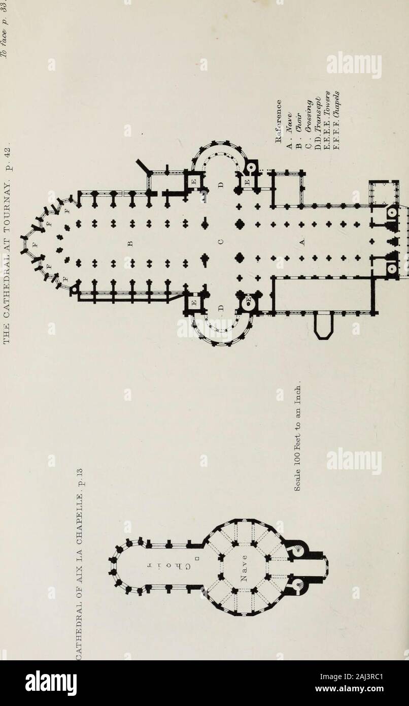 Church and conventual arrangement With copious references, a complete ...