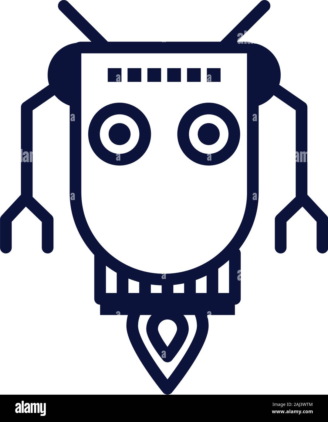 robot floating cyborg isolated icon Stock Vector Image & Art - Alamy robot floating cyborg isolated icon Stock Vector Image & Art - Alamy
