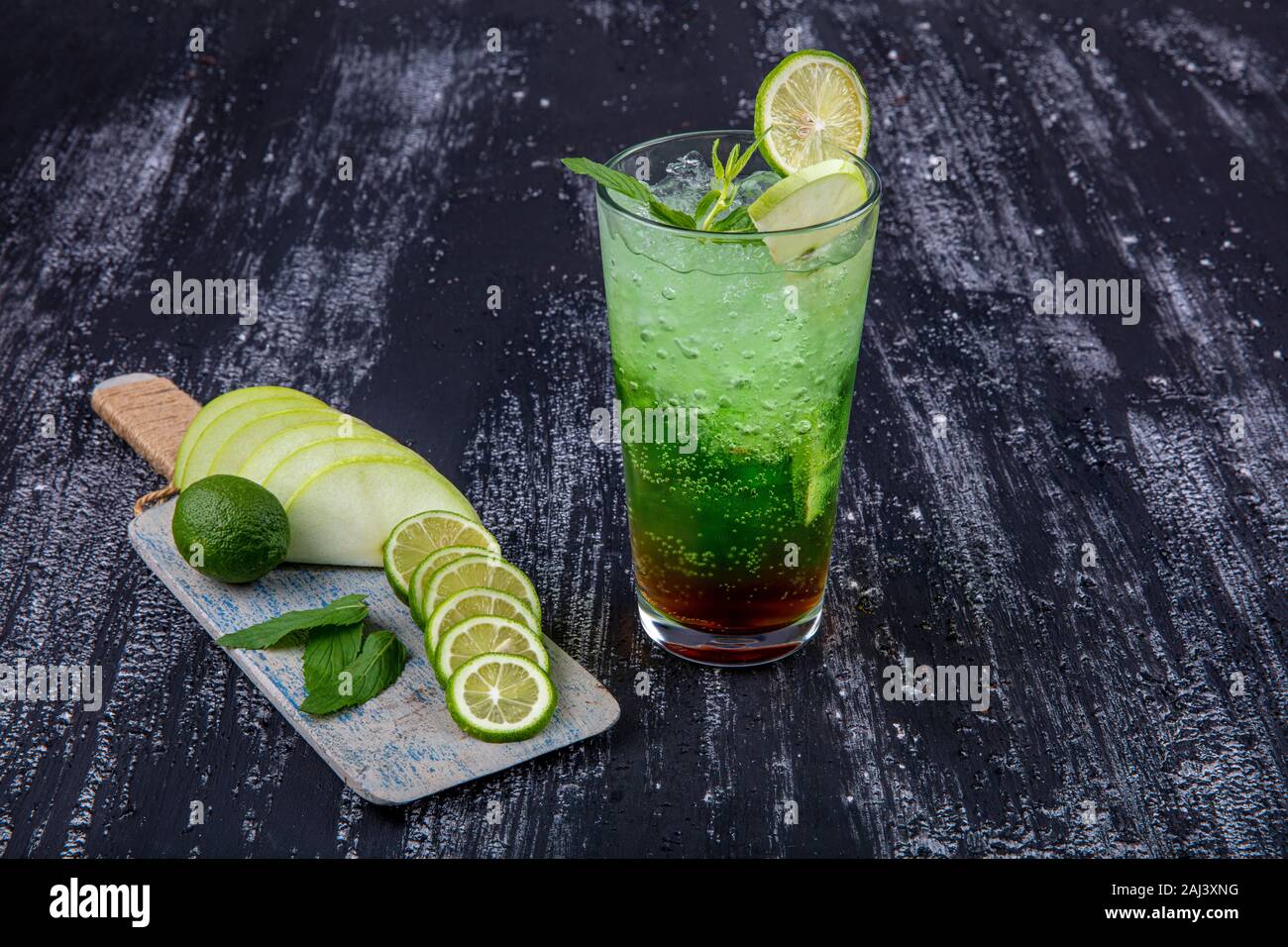 Mojito is a traditional Cuban alcoholic cocktail. Traditional mojito ...