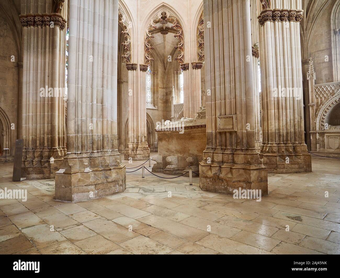 Inside monastery batalha famous hi-res stock photography and images - Alamy