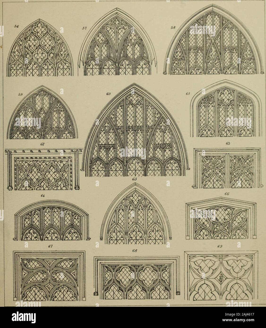 An analysis of Gothic architecture Illustrated by a series of upwards ...