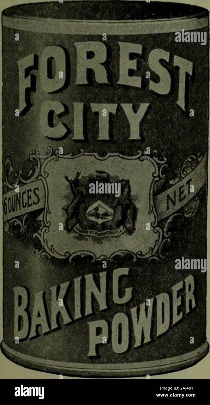 Baking powder 1910 hi-res stock photography and images - Alamy