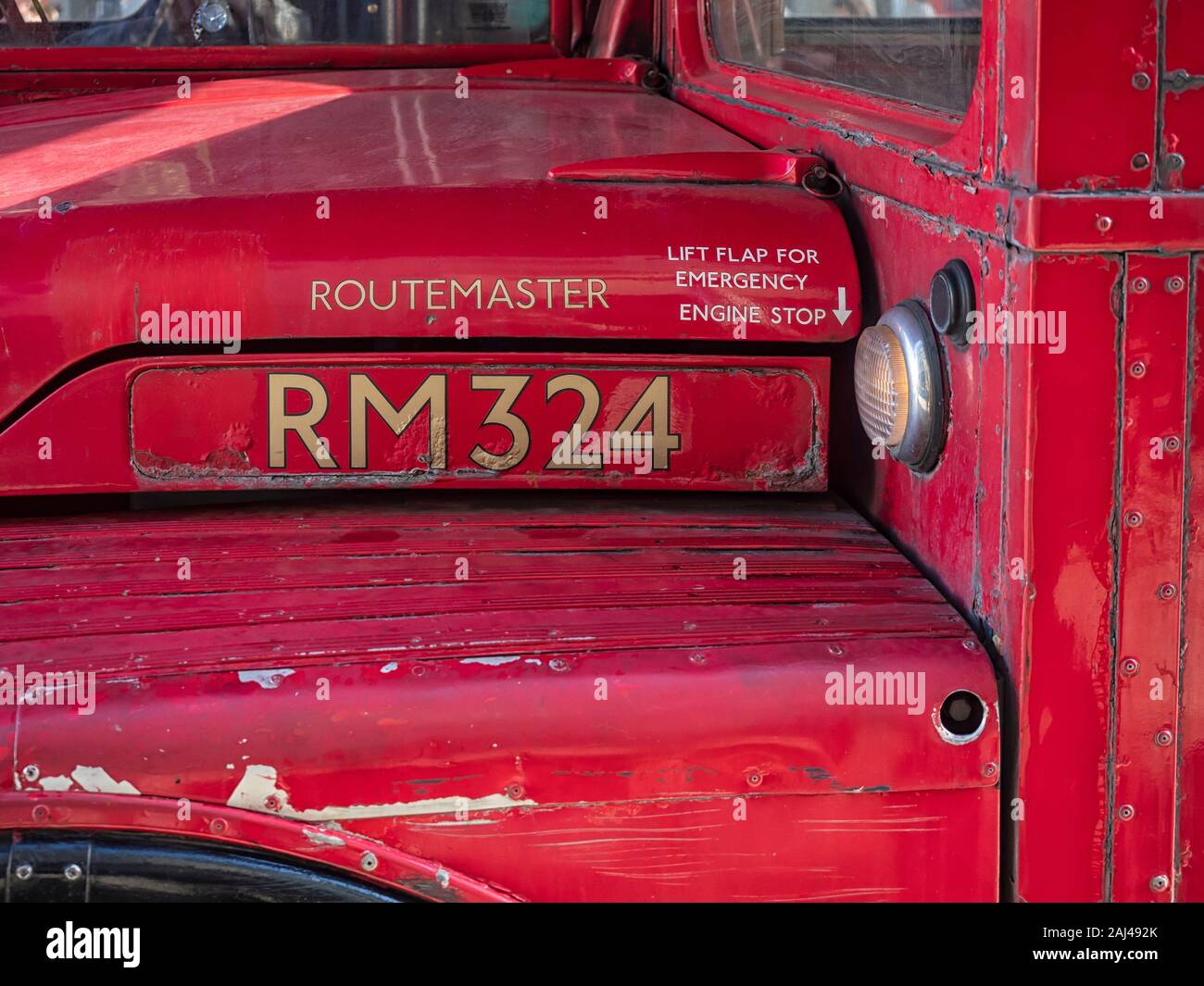 Detail of routemaster bus hi-res stock photography and images - Alamy