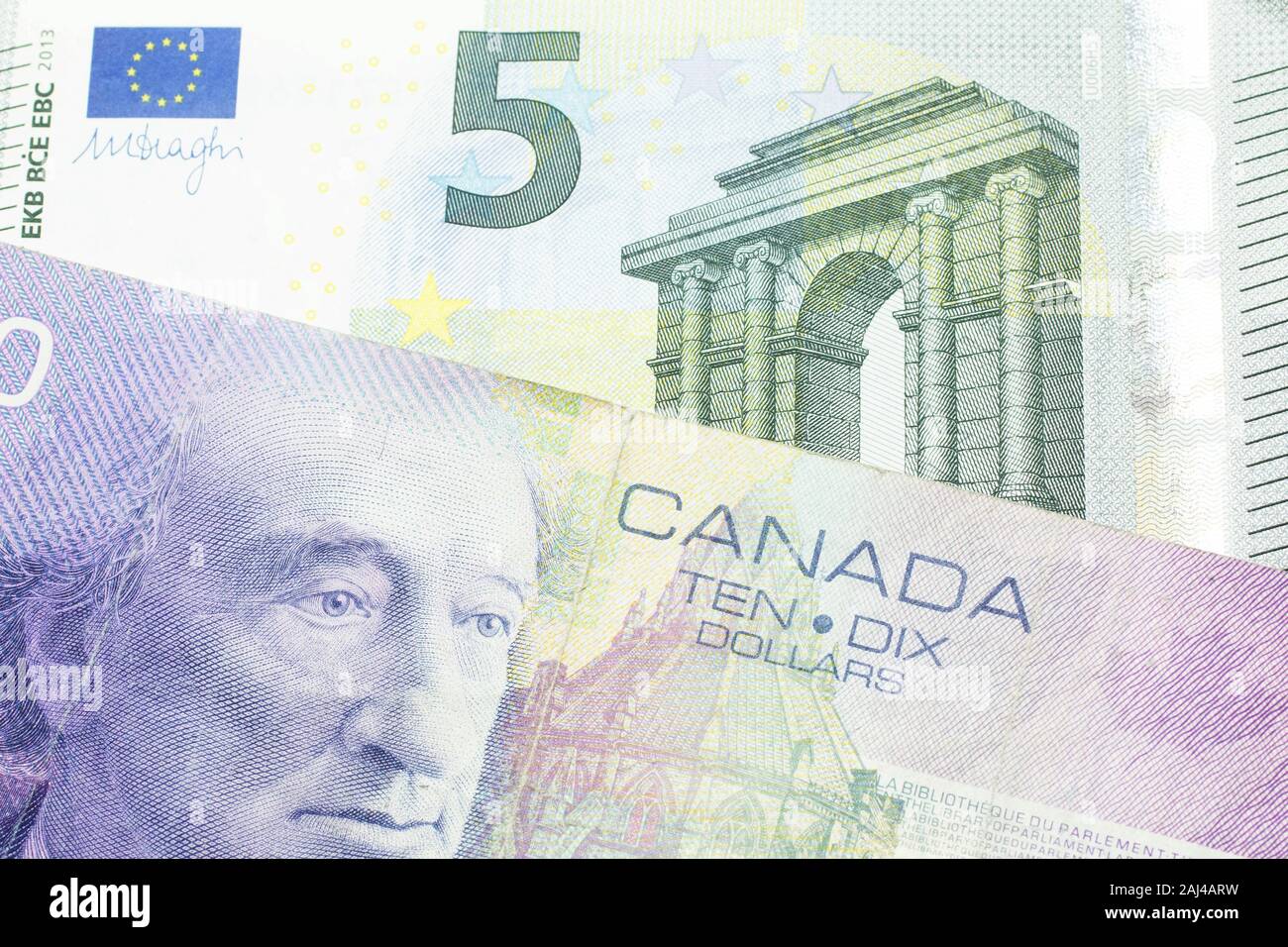 Five Canadian Dollar Bill High Resolution Stock Photography and Images ...
