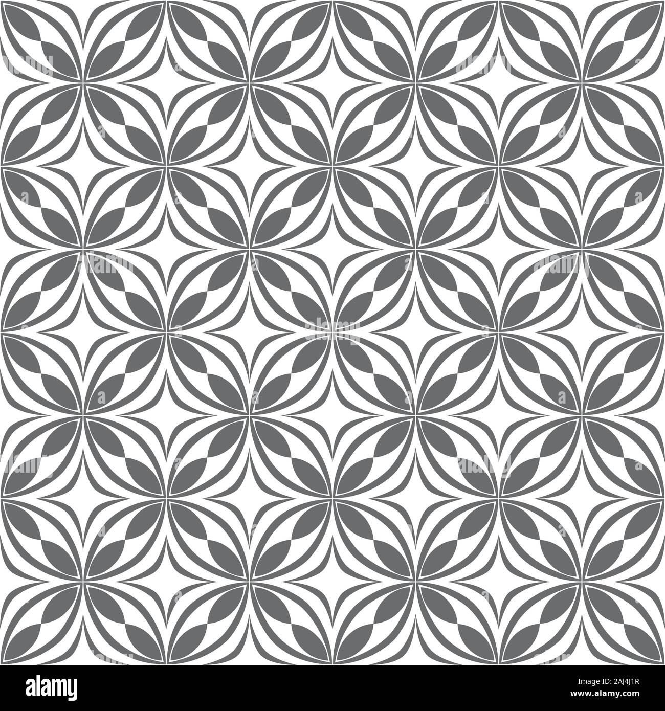 Circle geometric seamless repeat pattern background Stock Photo - Alamy