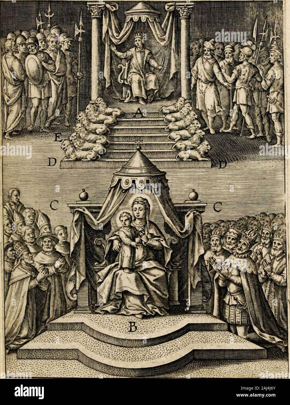 Thronus salomonis hi-res stock photography and images - Alamy