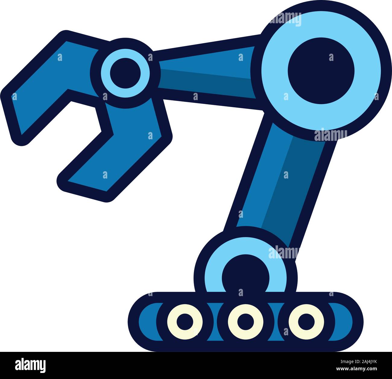 robot hand cyborg isolated icon Stock Vector Image & Art - Alamy