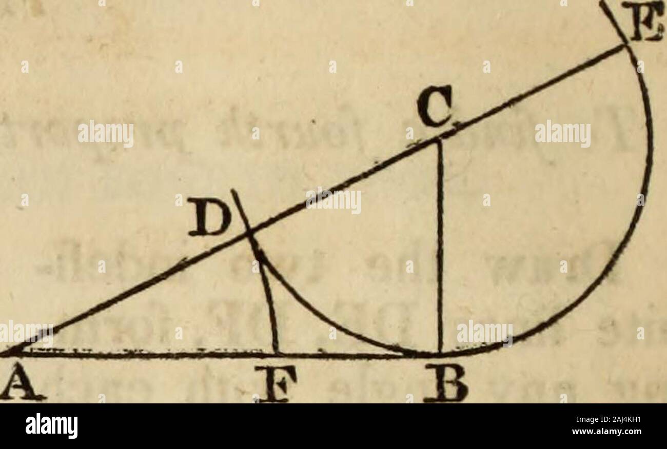 Elements of geometry and trigonometry . PKOBLKM IV. To divide a f^iven ...