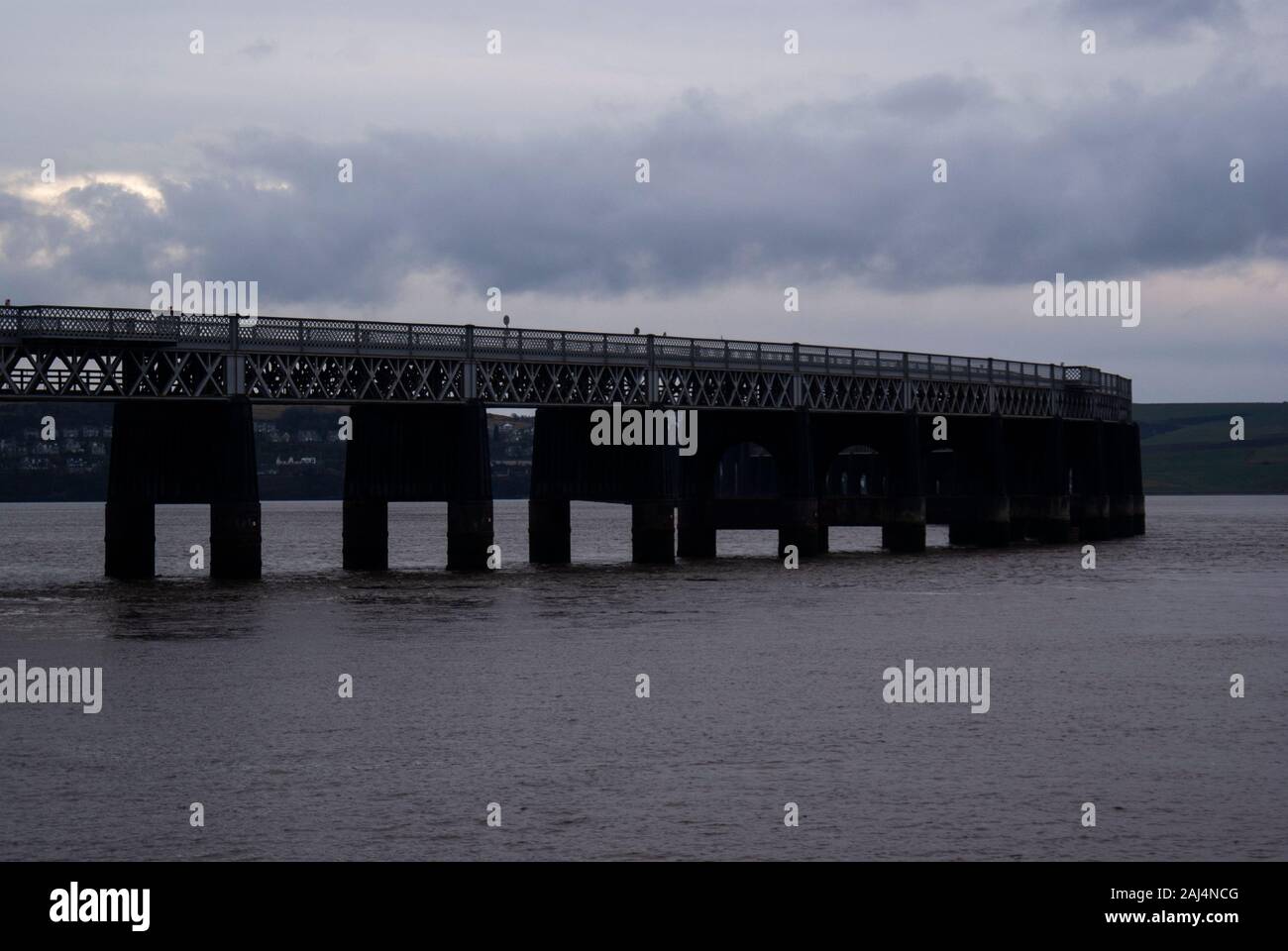 Tay Rail Bridge, Dundee, Boxing Day 2019 Stock Photo - Alamy