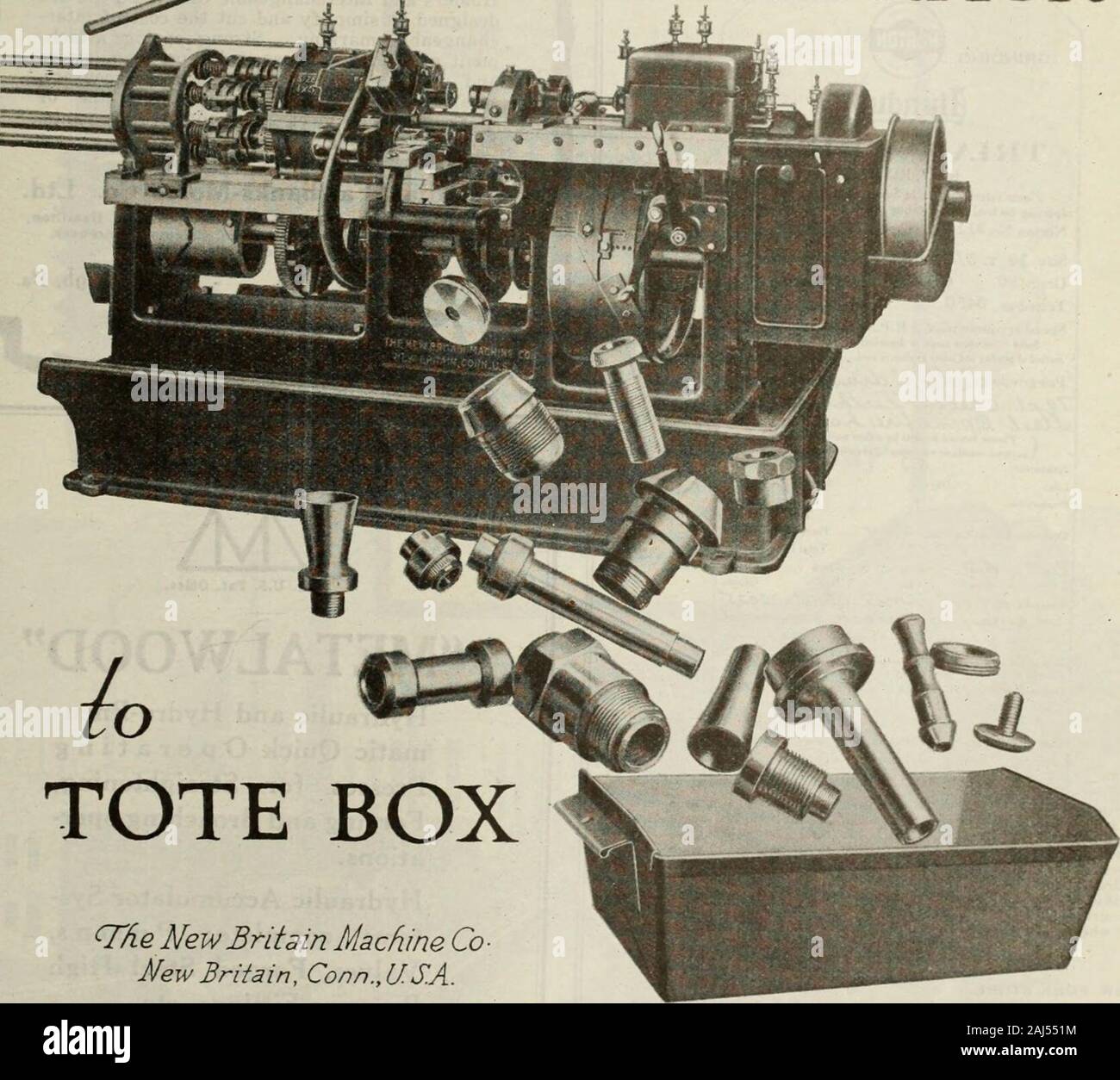 New britain machine co hi-res stock photography and images - Alamy