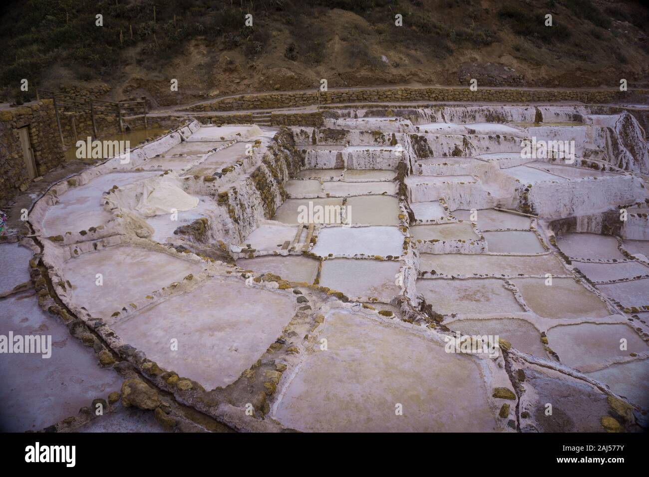 Salineras de Maras Peru Cusco Stock Photo - Alamy