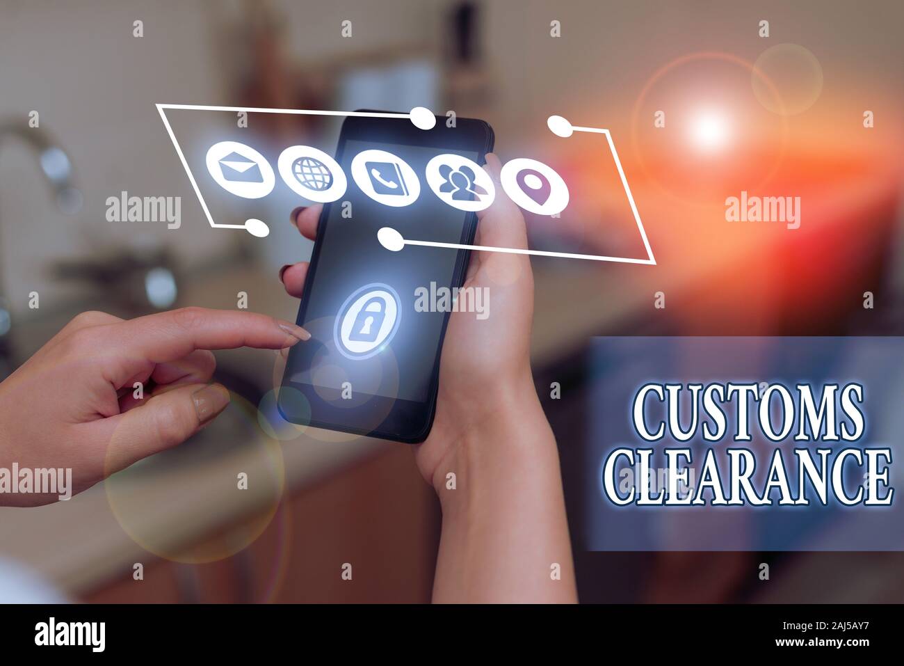 Word writing text Customs Clearance. Business photo showcasing ...