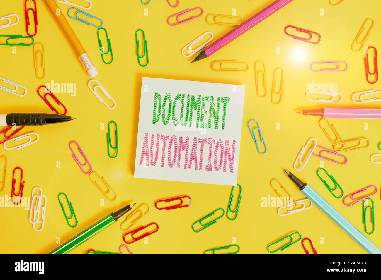 Handwriting Text Writing Document Automation Conceptual Photo Workflows That Assist In Creation