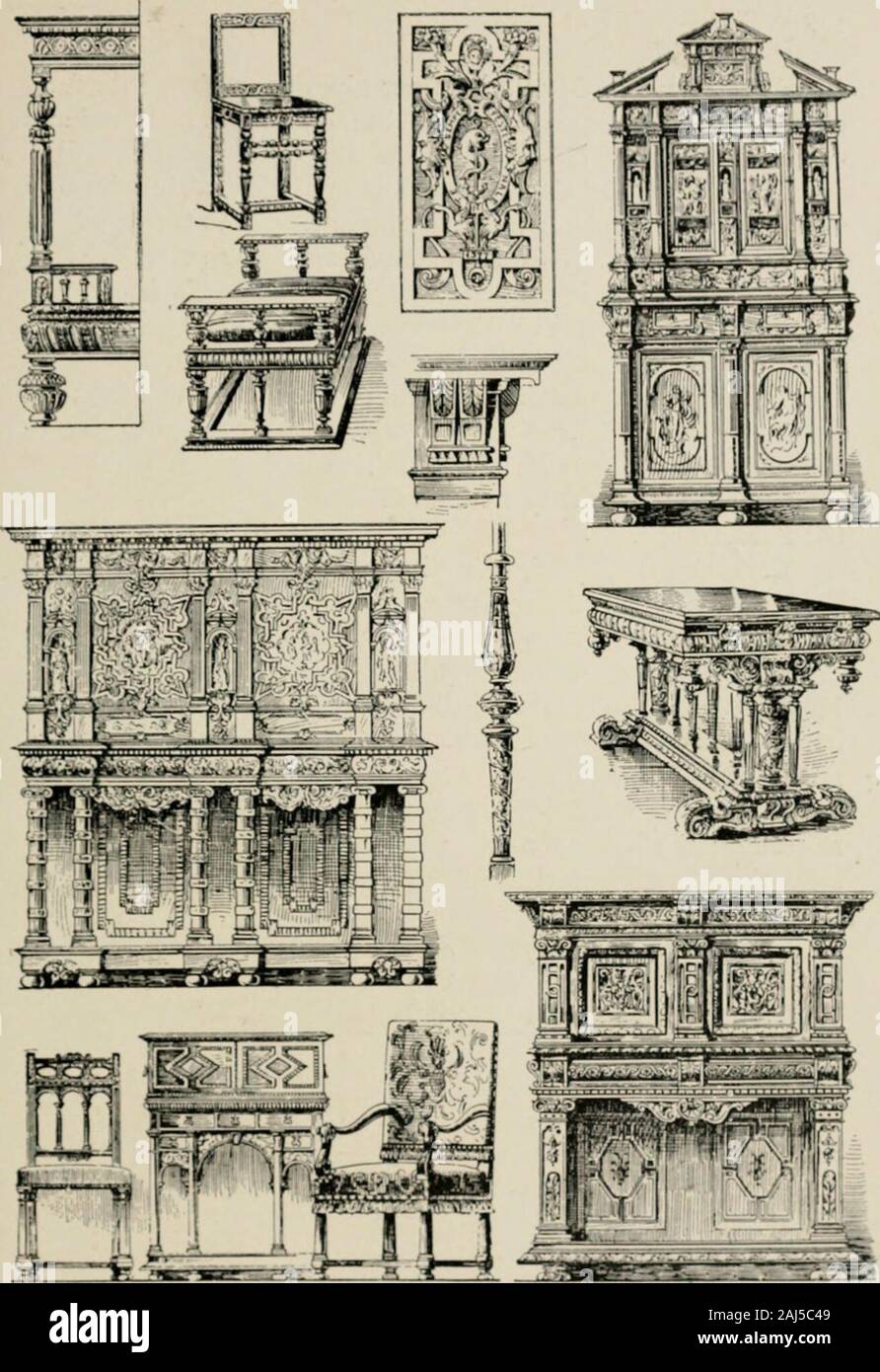 The decorative periods . FRANCIS I, SHOWING TRACES OF GOTHIC, 1515-1549 ...