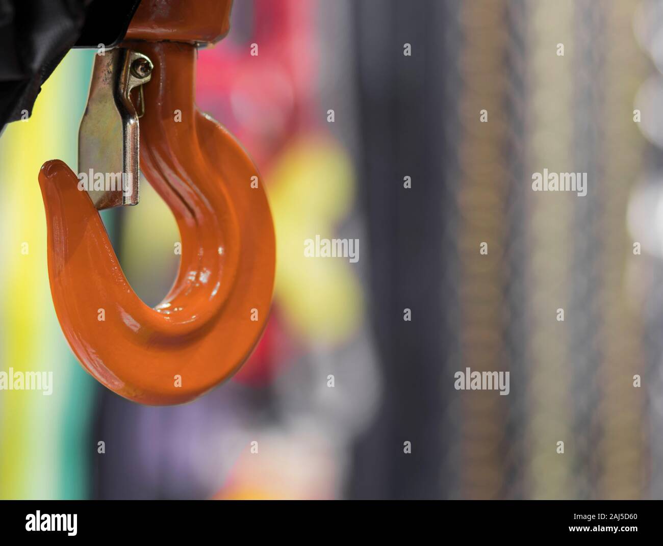 hook for industrial crane ; close up Stock Photo - Alamy