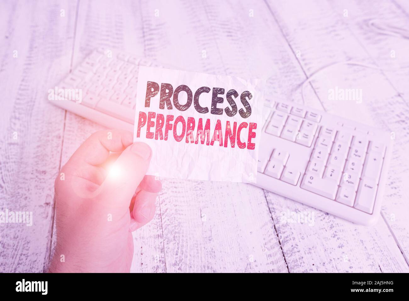 Writing note showing Process Perforanalysisce. Business concept for ...