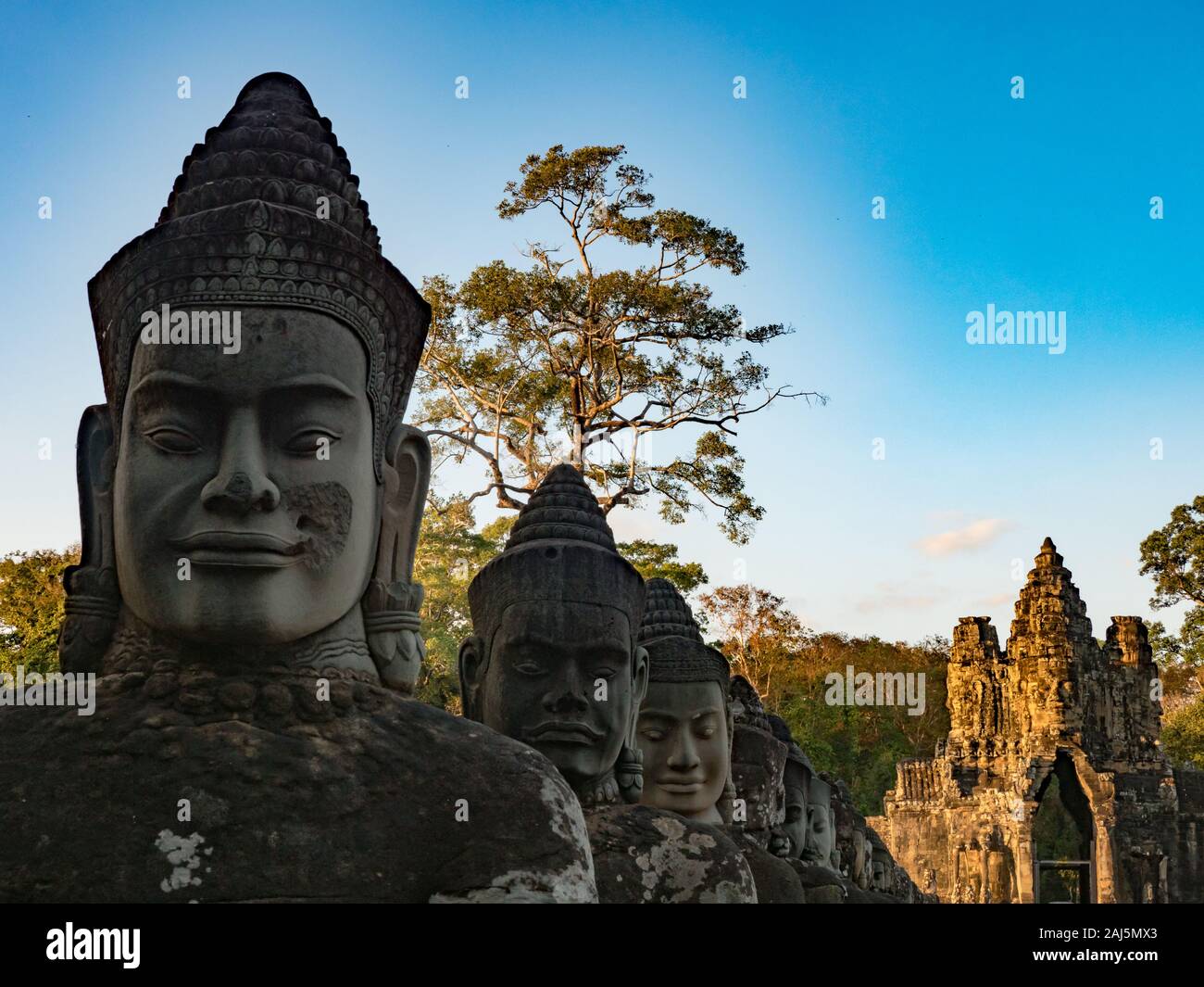 Bayon gate hi-res stock photography and images - Alamy