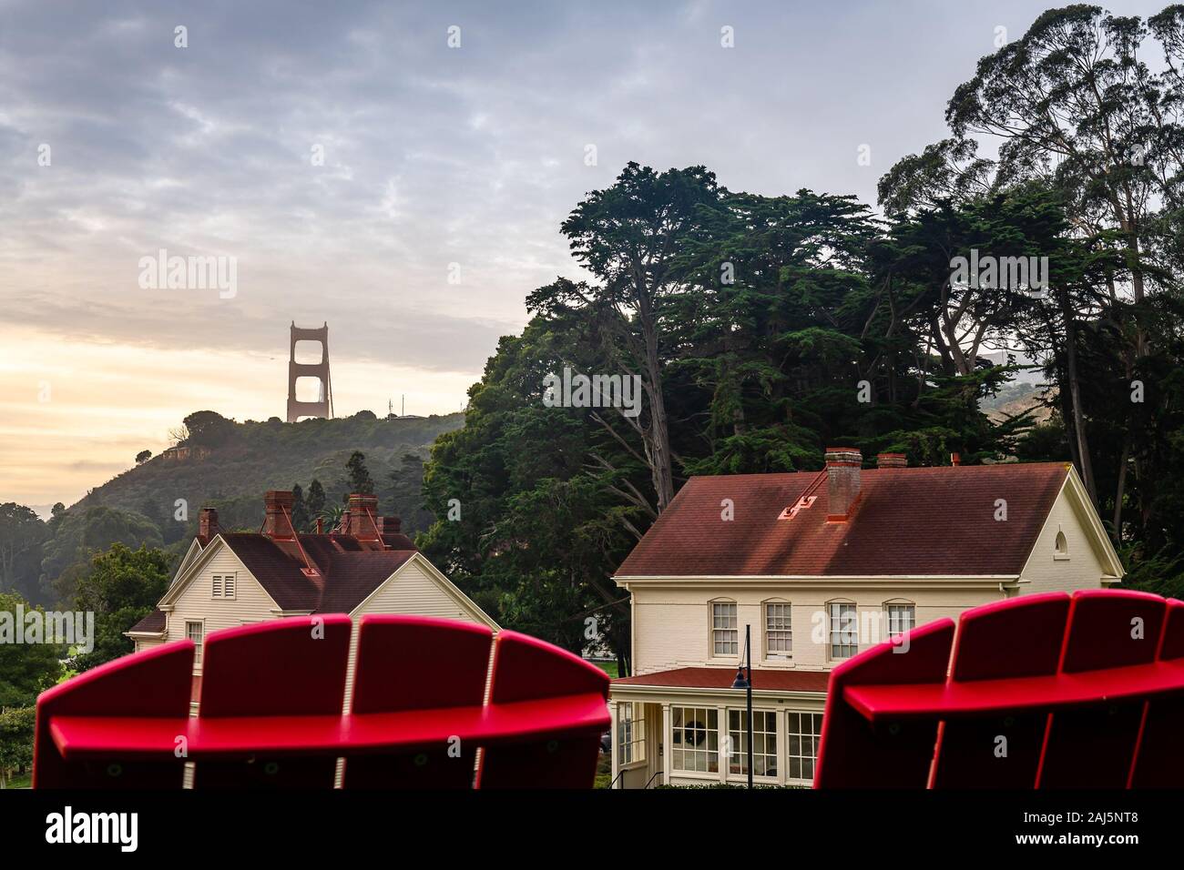 Sunrise from Cavallo Point Stock Photo - Alamy