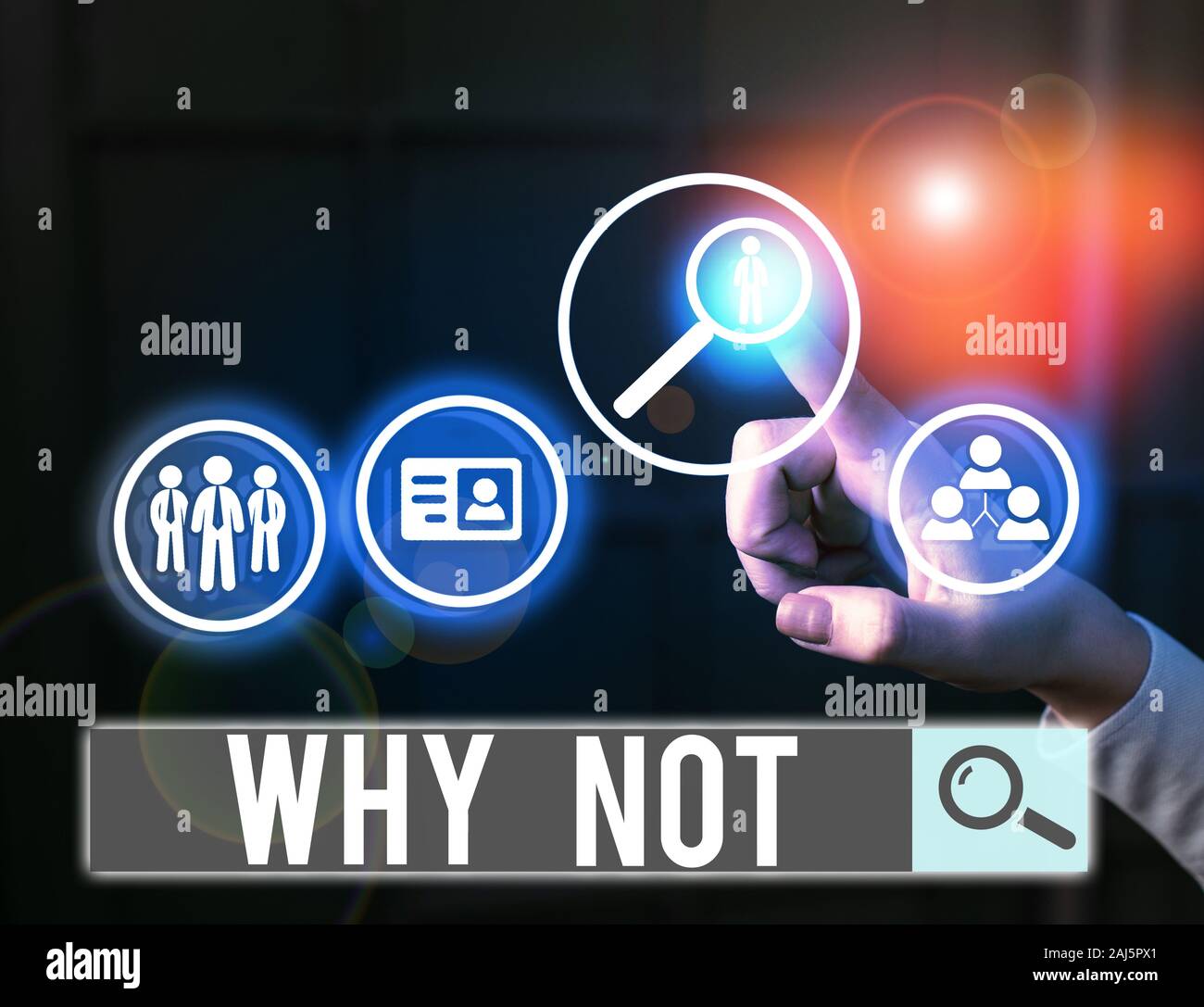 Word writing text Why Not. Business photo showcasing used to make a ...