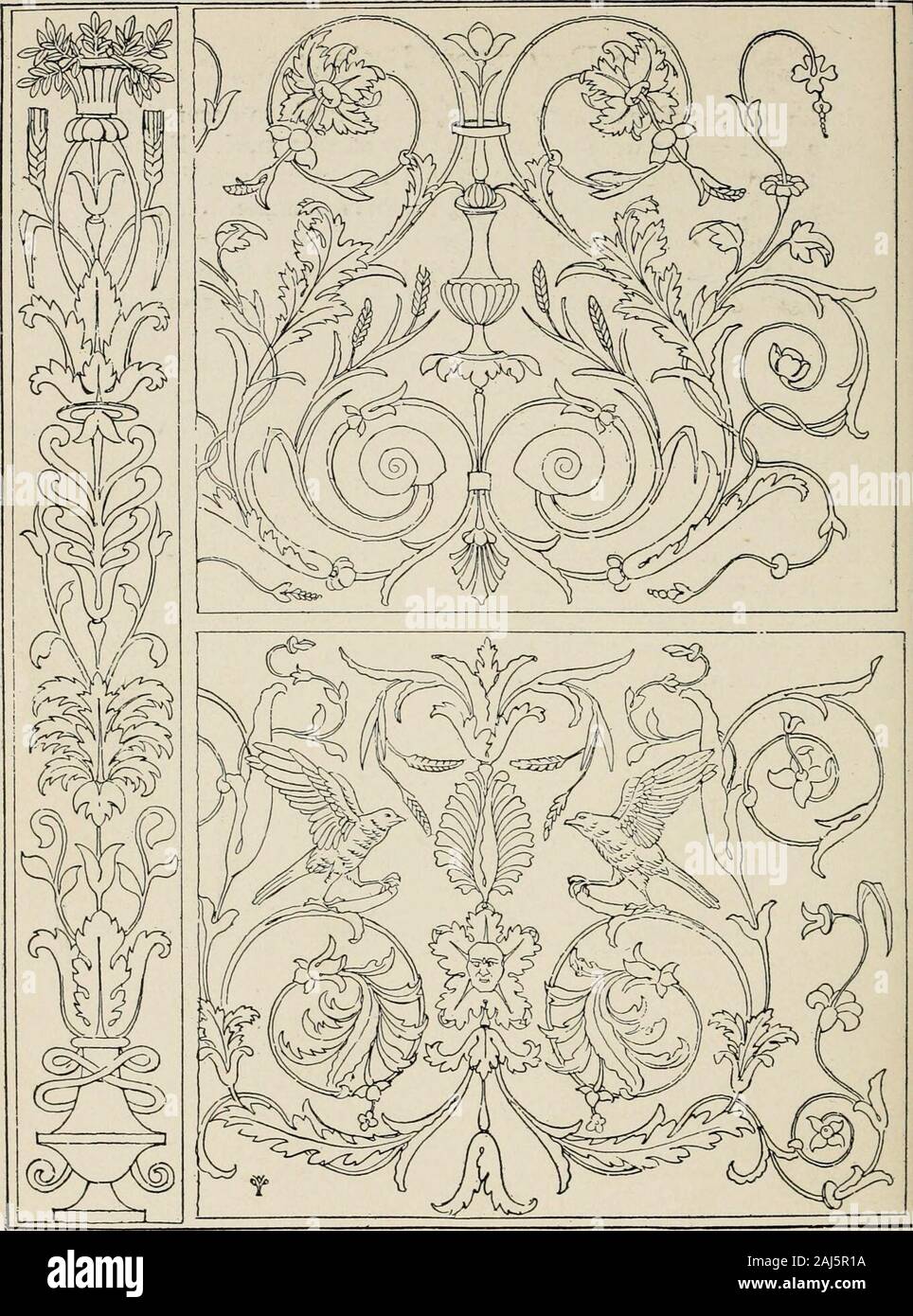 The decorative periods . RENAISSANCE CHARACTERISTICS, SHOWING THE ...