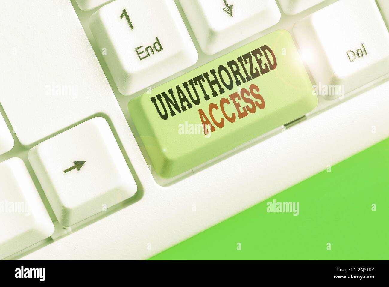 Conceptual Hand Writing Showing Unauthorized Access Concept Meaning Use Of A Computer Or 2031