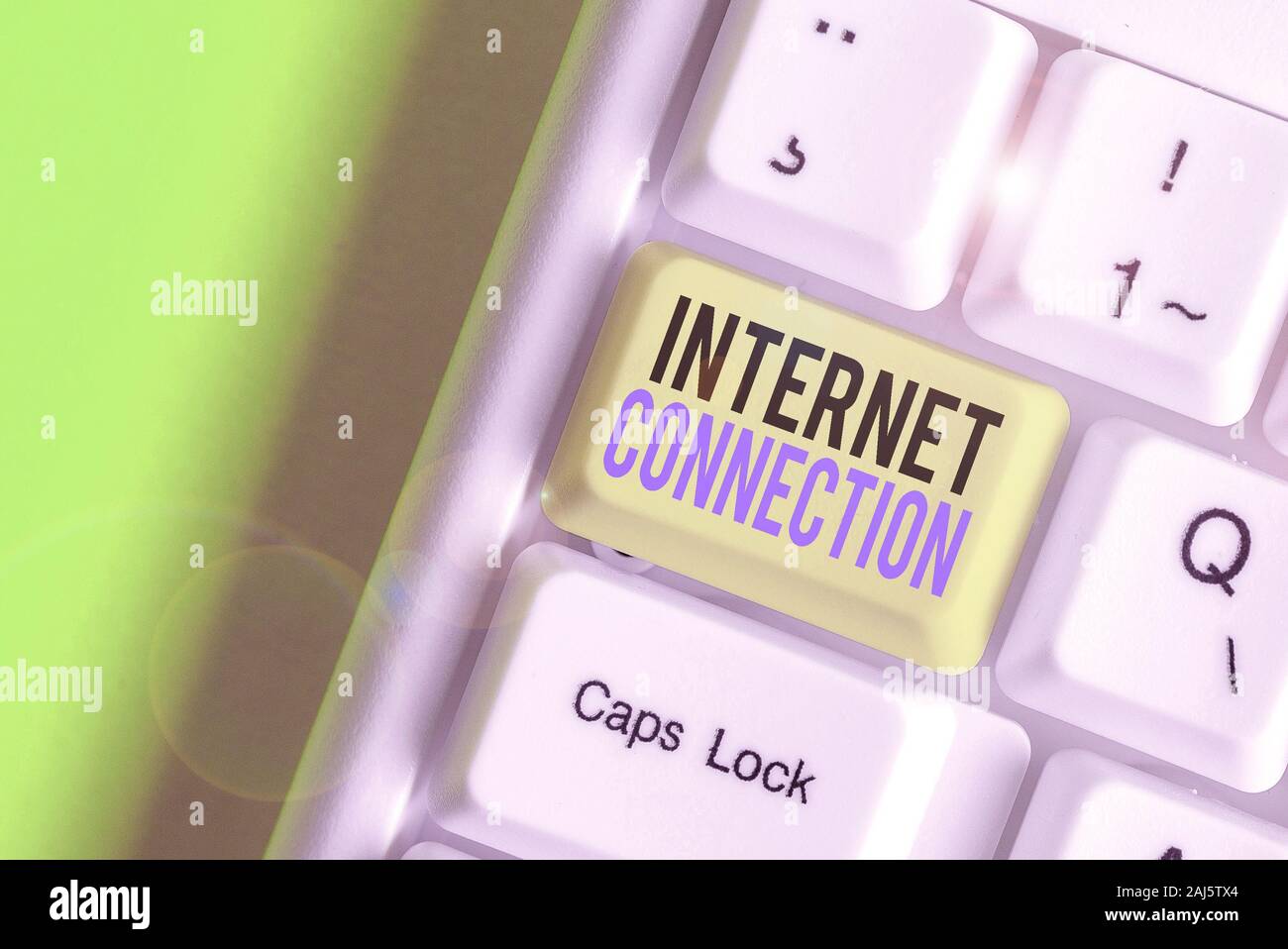 Writing note showing Internet Connection. Business concept for The way ...