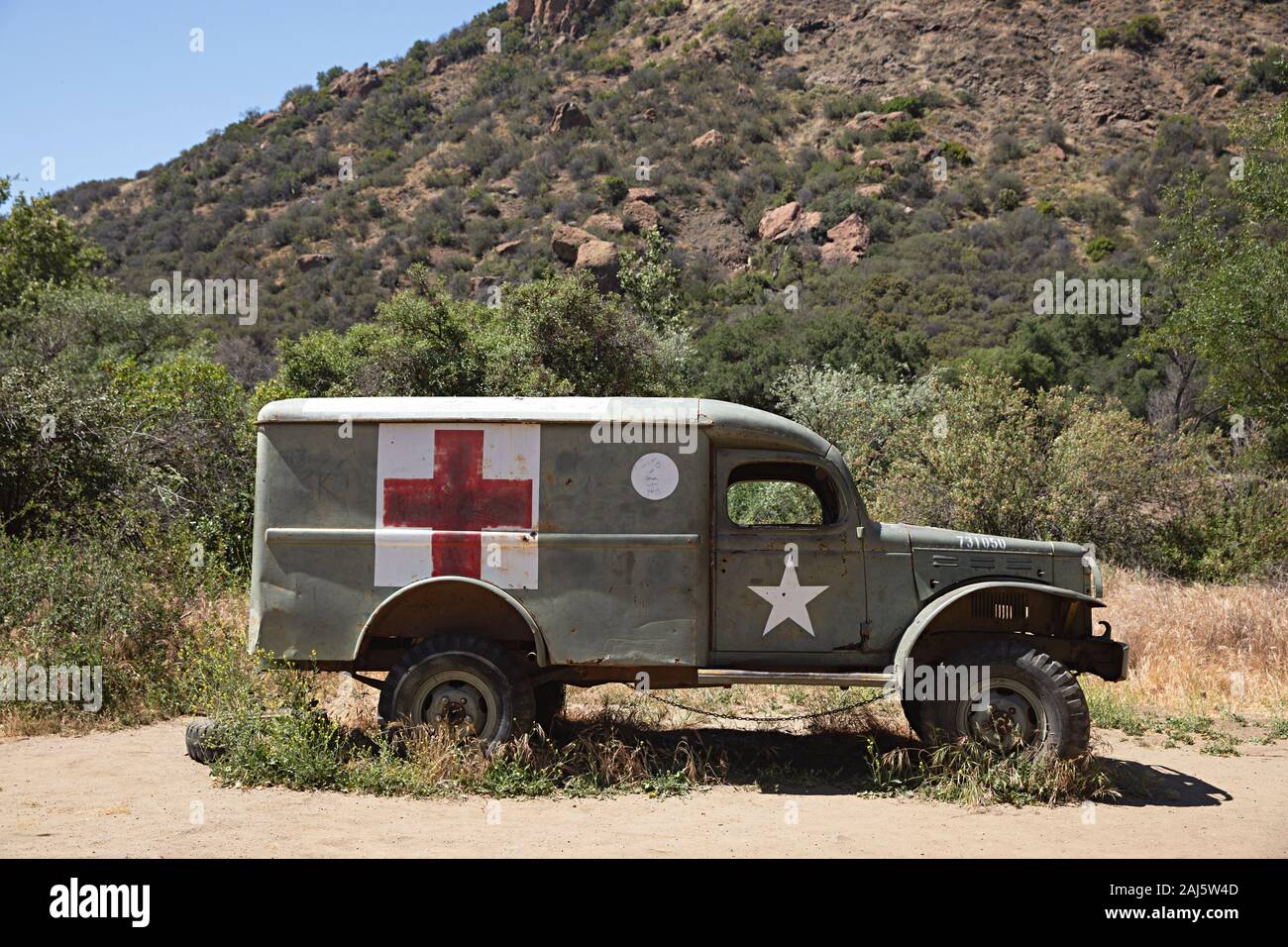 Malibu Creek State Park, Mash Set, California Stock Photo - Alamy