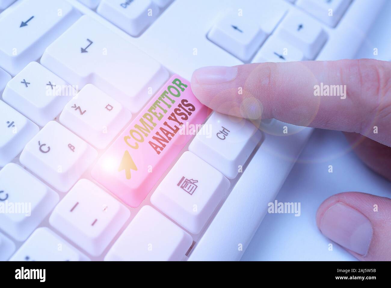 Word writing text Competitor Analysis. Business photo showcasing ...