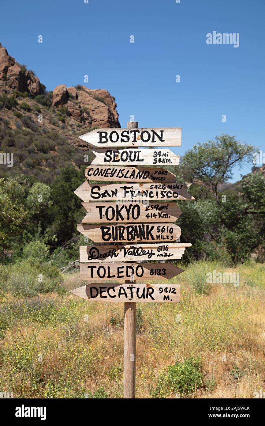 Malibu Creek State Park, Mash Set, California Stock Photo - Alamy Malibu Creek State Park, Mash Set, California Stock Photo - Alamy