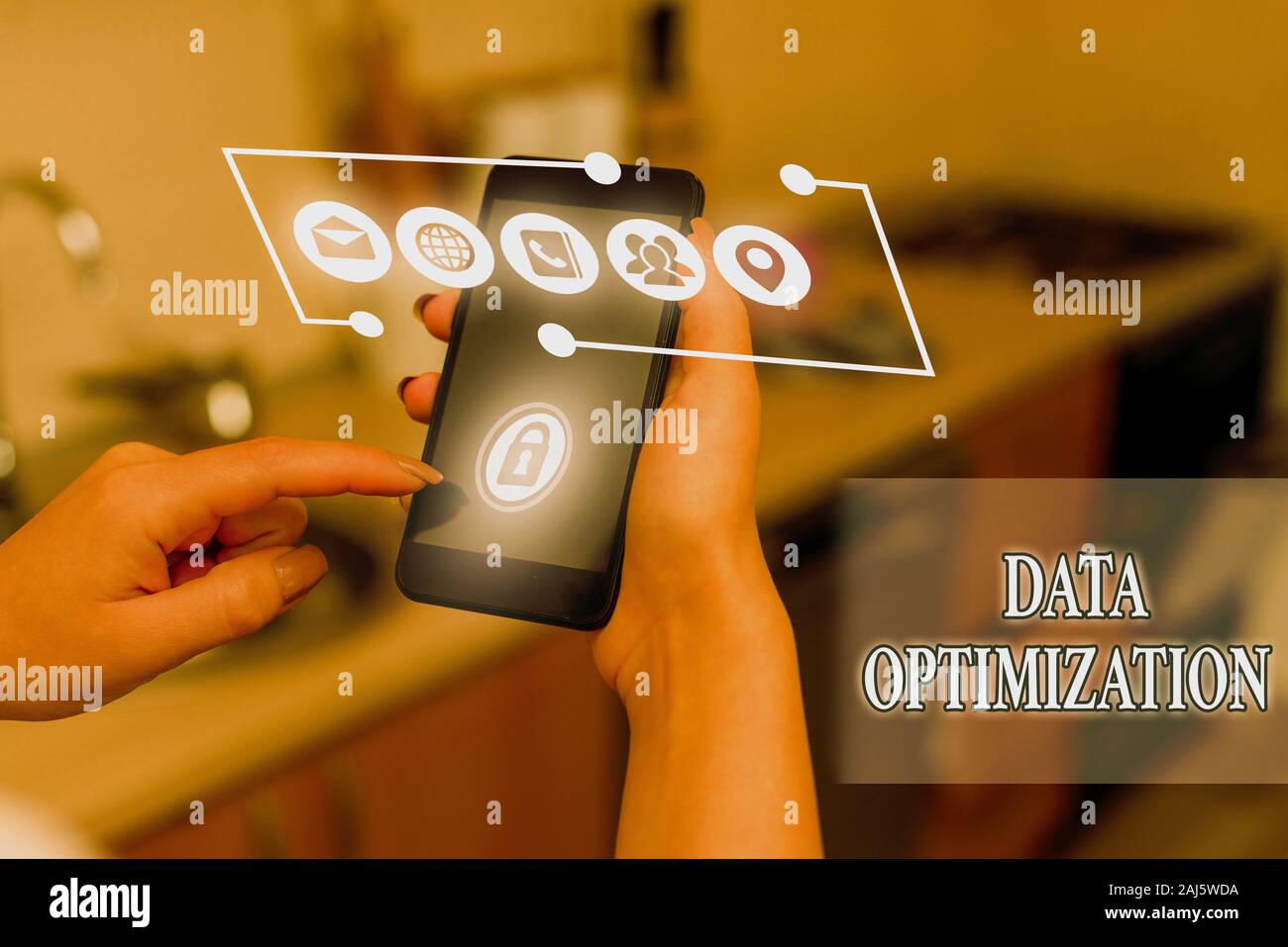 Word writing text Data Optimization. Business photo showcasing process ...