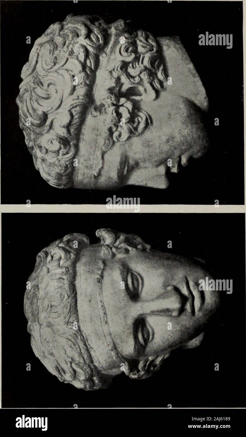 Six Greek sculptors . DIADUMENUS, AFTER POLYCLITUS, FROM DELOS To face ...