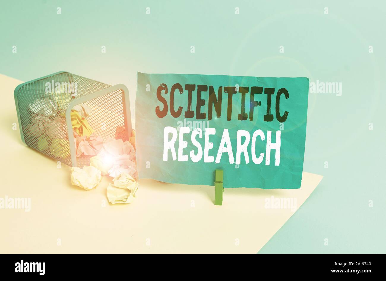 Conceptual hand writing showing Scientific Research. Concept meaning ...