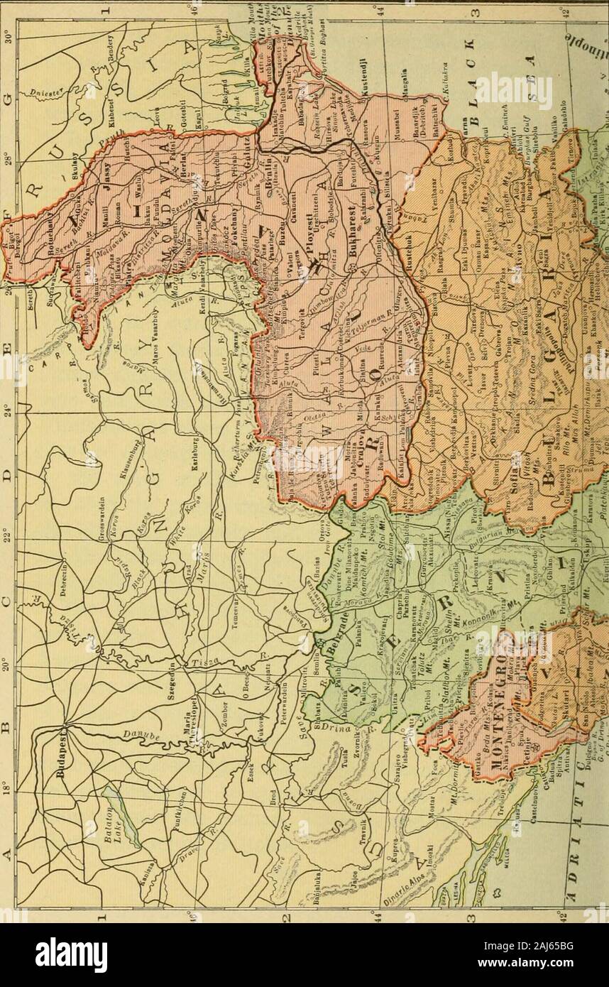 The new map of Europe (1911-1914); the story of the recent European ...