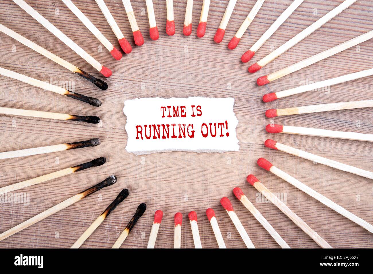 Time is running out. Planning, management, business and opportunity ...