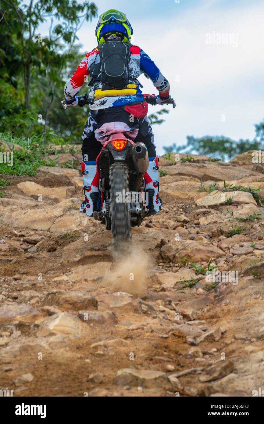 Motorbike trail bike hi-res stock photography and images - Alamy