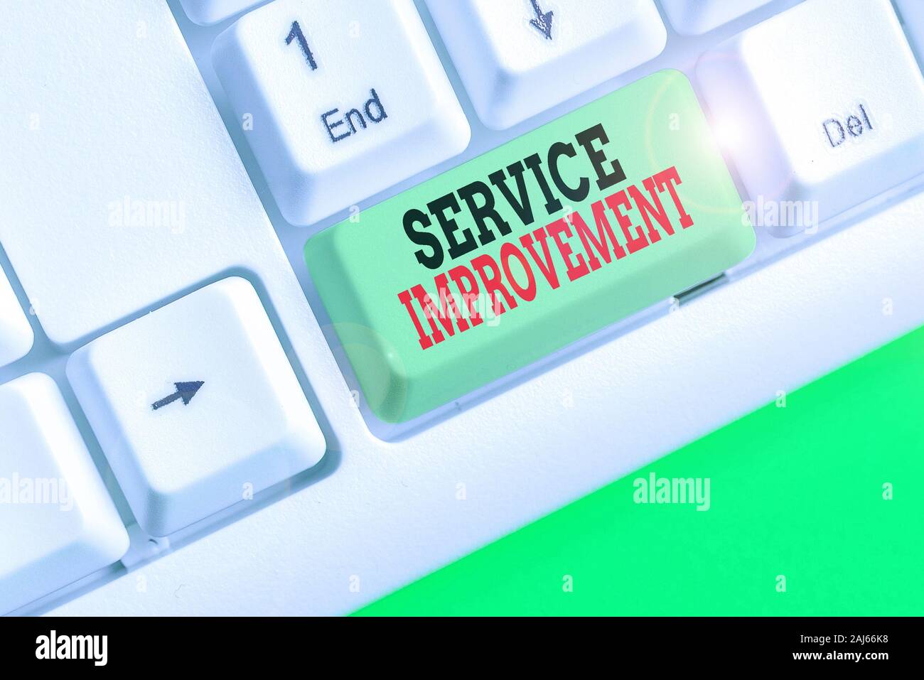 Conceptual hand writing showing Service Improvement. Concept meaning ...