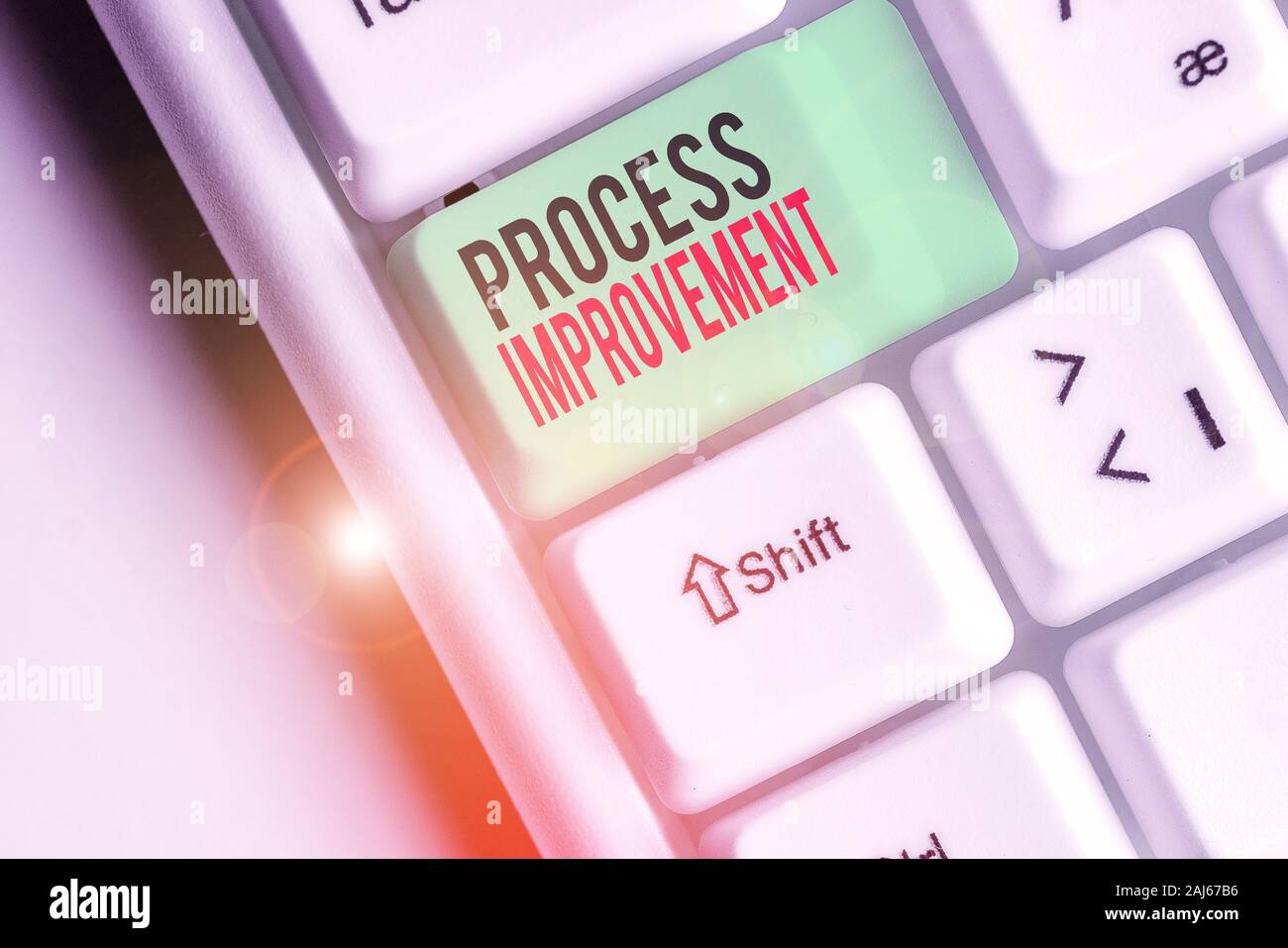 Conceptual hand writing showing Process Improvement. Concept meaning ...