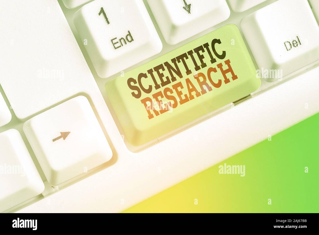 Conceptual hand writing showing Scientific Research. Concept meaning ...