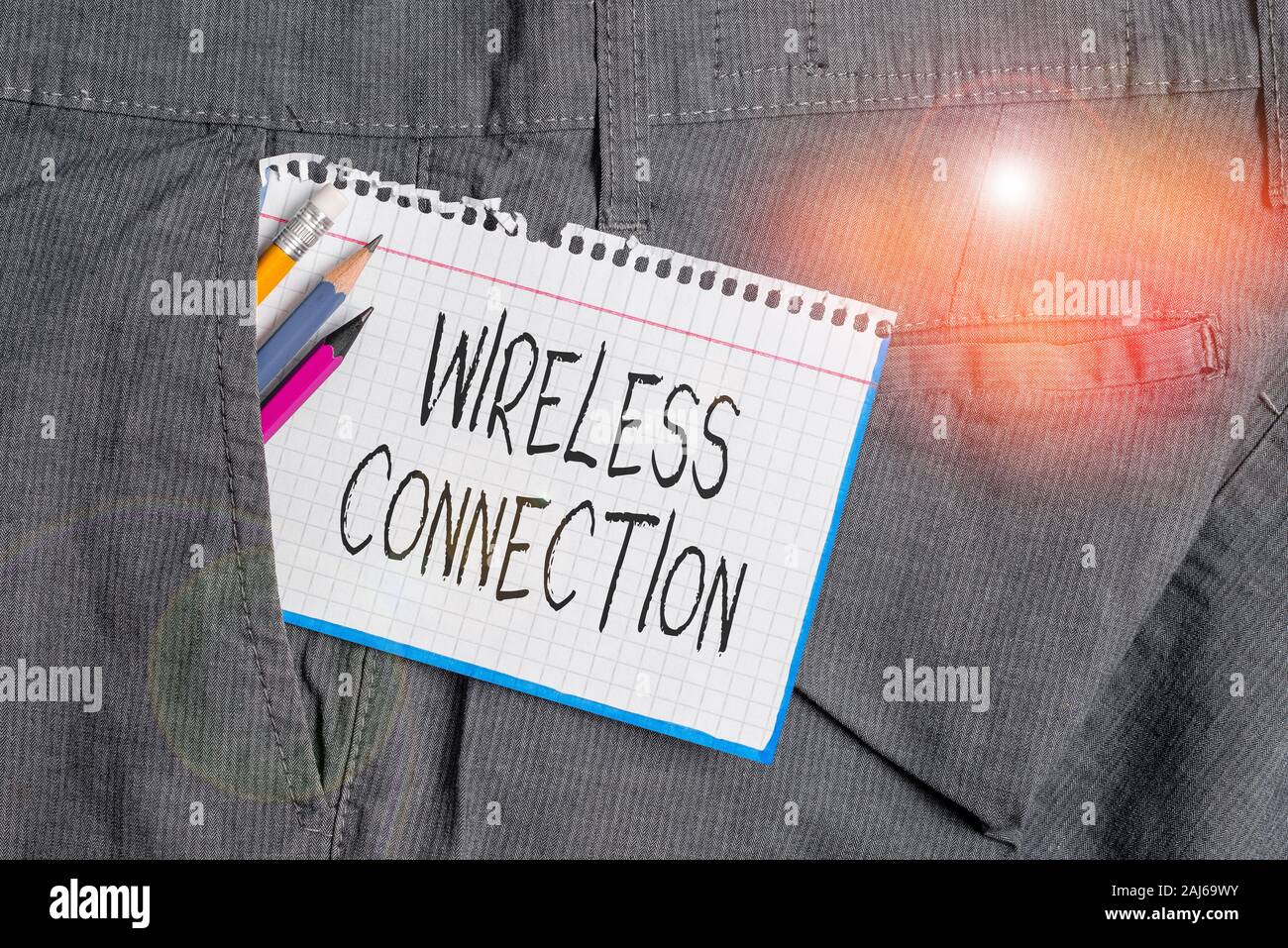 Word writing text Wireless Connection. Business photo showcasing there ...